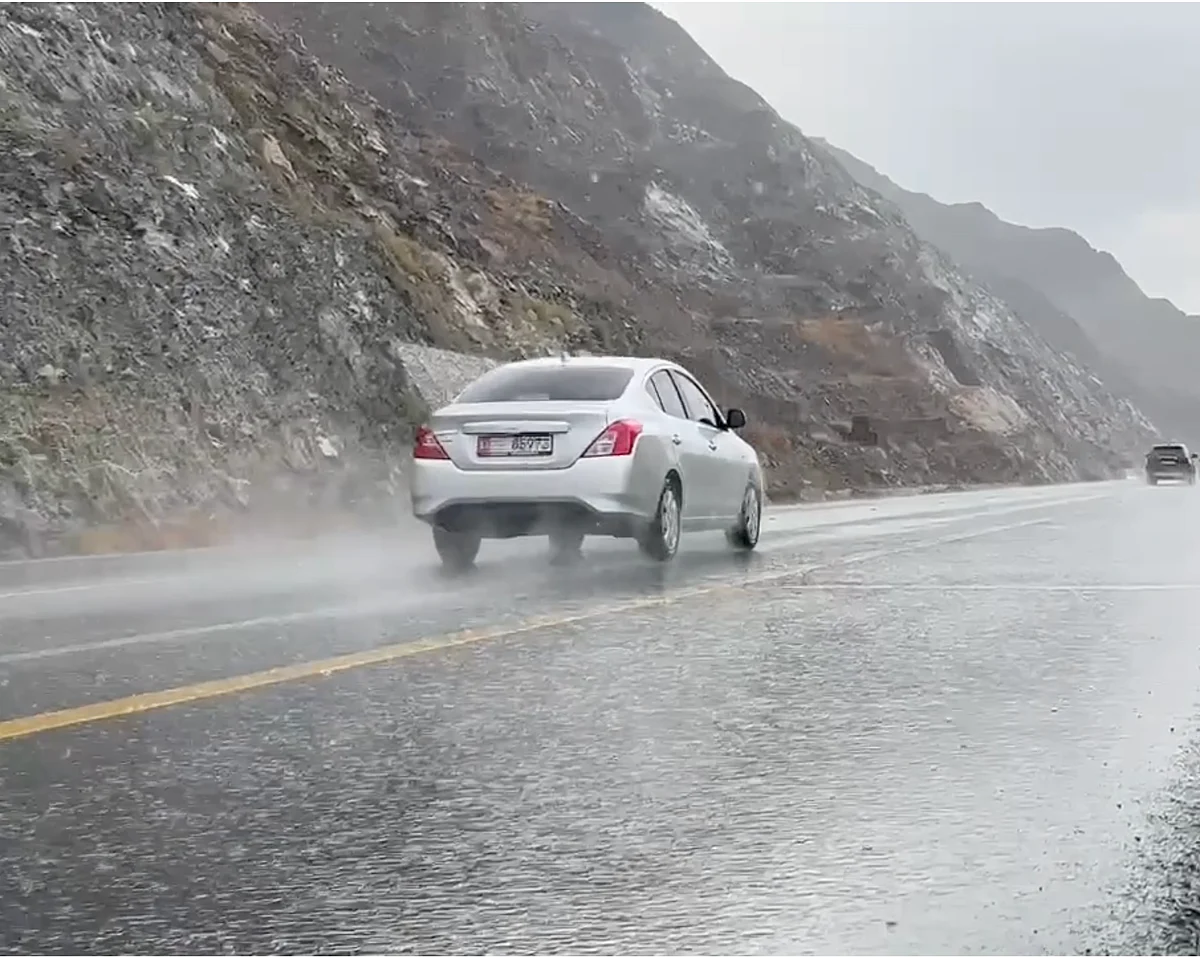 Watch: Heavy rains, hail hit some parts of UAE; orange alert issued ...