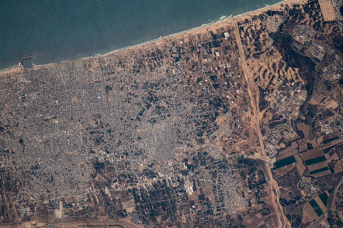 'Humanity transcends borders': Sultan AlNeyadi shares images of Gaza ...