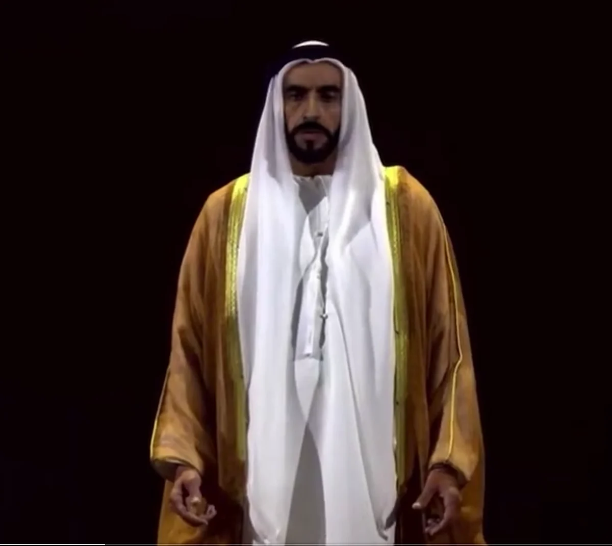 Watch: Sheikh Zayed 'walks up' stage, delivers message to world leaders ...
