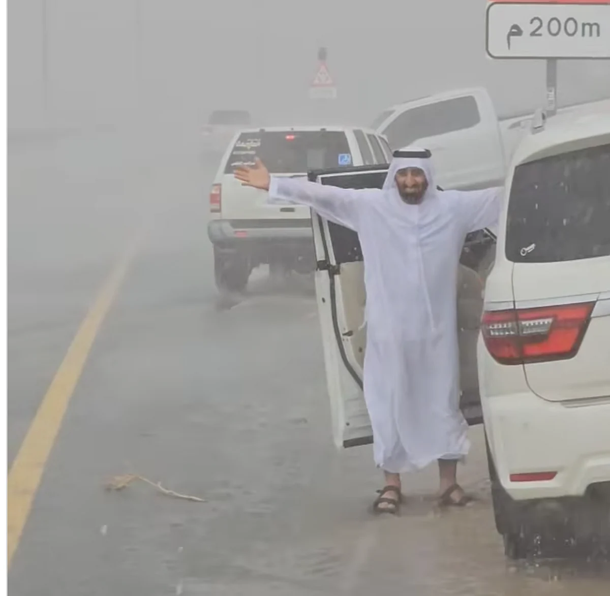 Watch: Hail, heavy rain hit parts of UAE; yellow, orange alerts raised ...