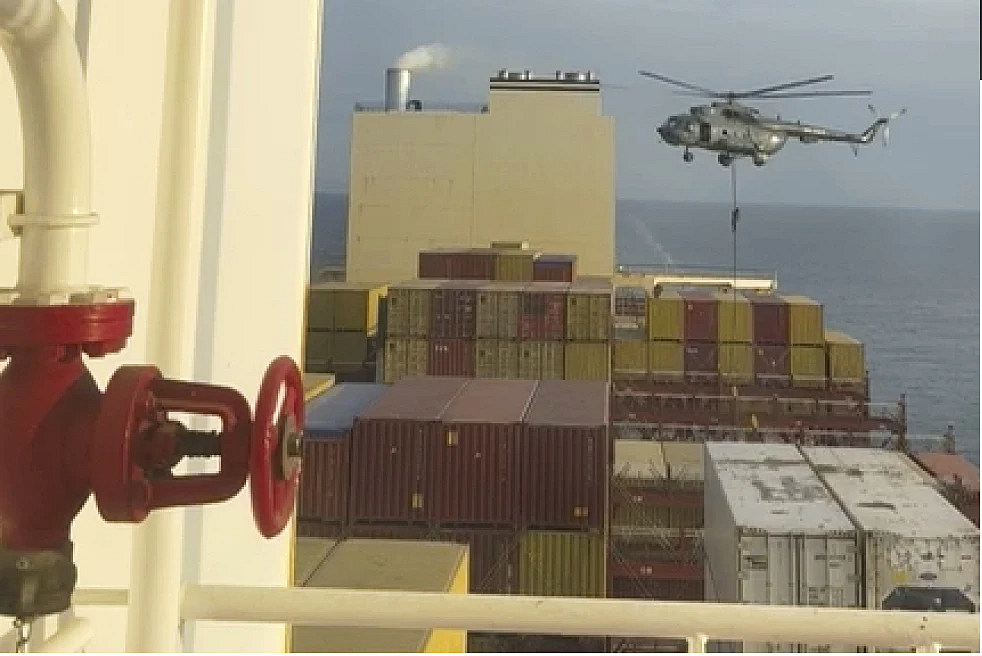Video shows raid on ship near Strait of Hormuz; attack carried out by ...
