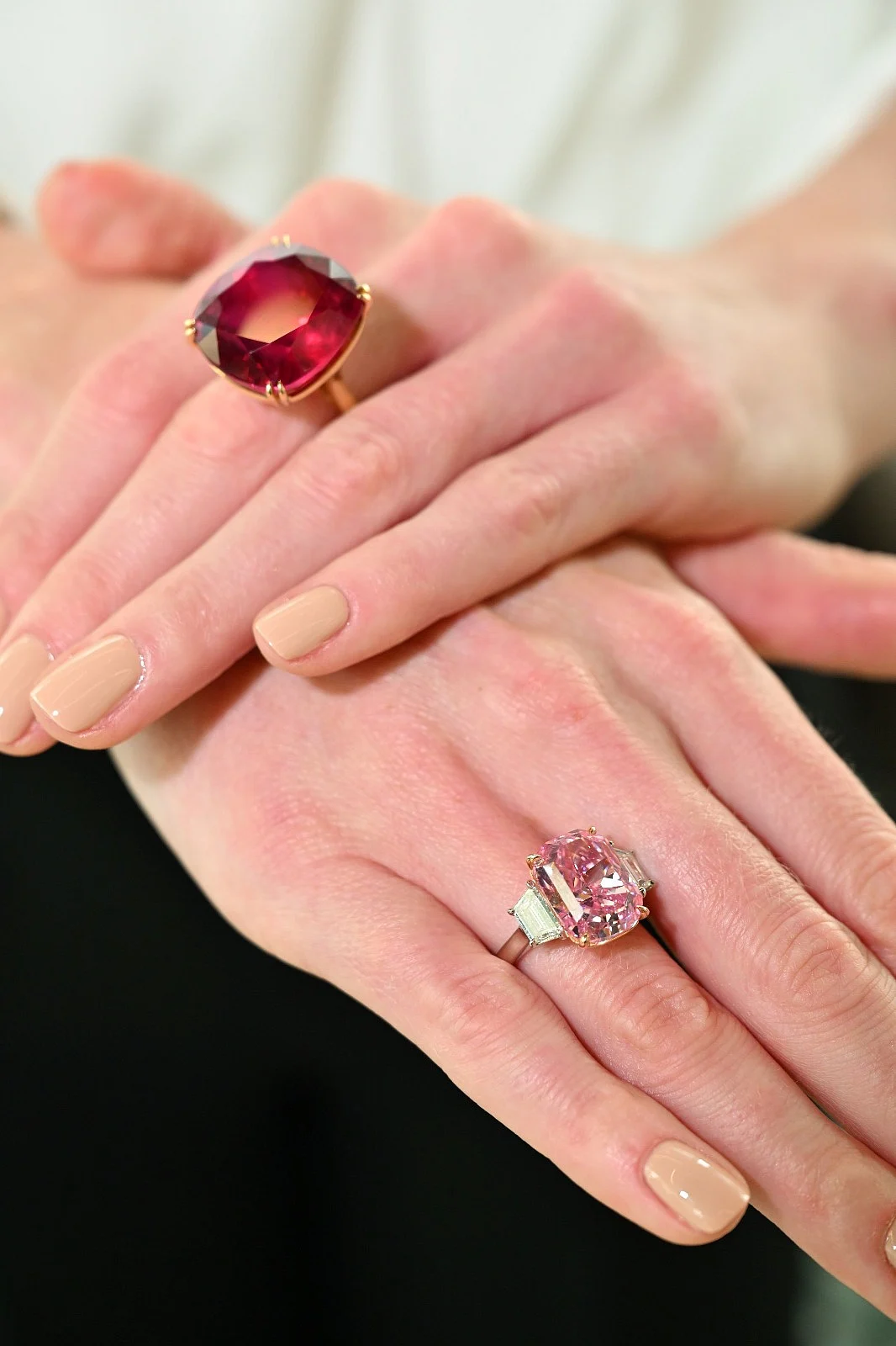 Dubai unveils world's largest ruby, most vivid pink diamond; gems to go ...