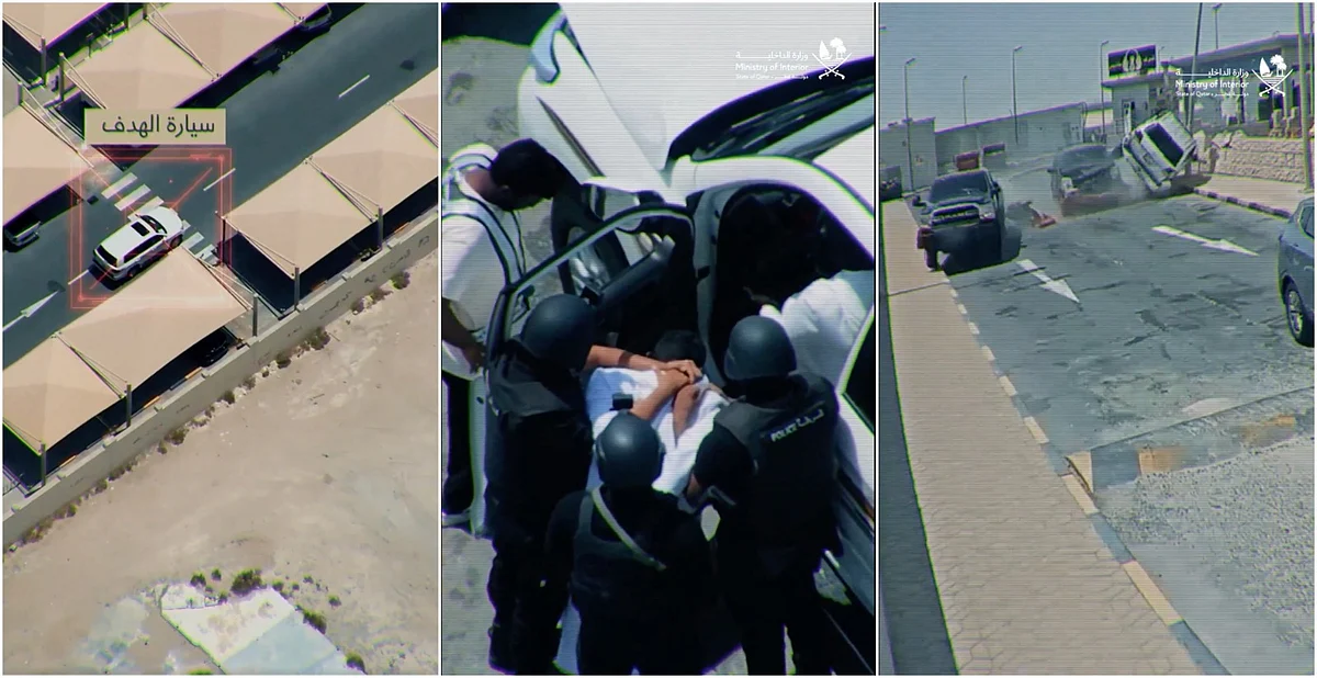 Watch: Drug dealer caught red-handed after high-speed, thrilling car ...