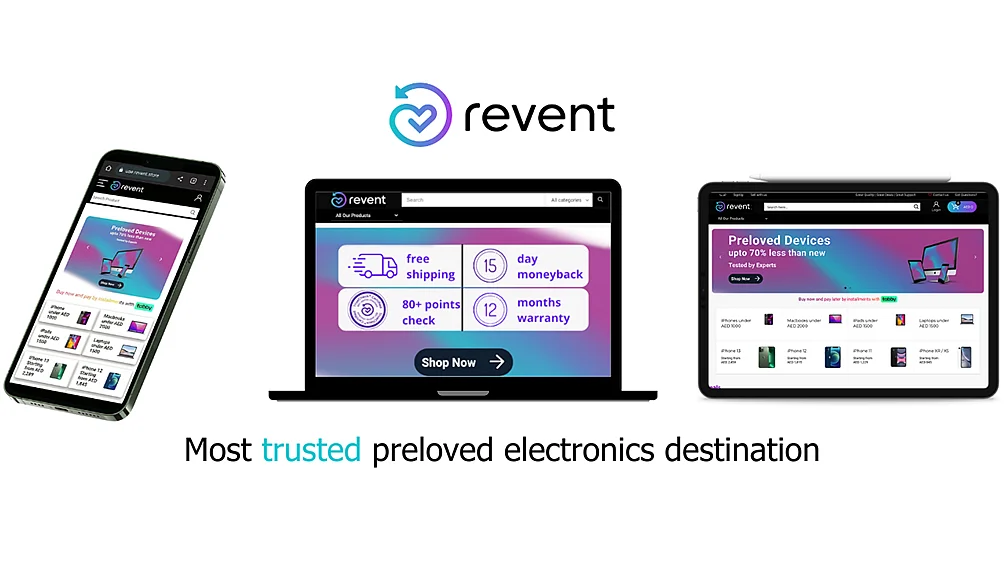 Your search for trusted used electronics ends at Revent | Khaleej Times