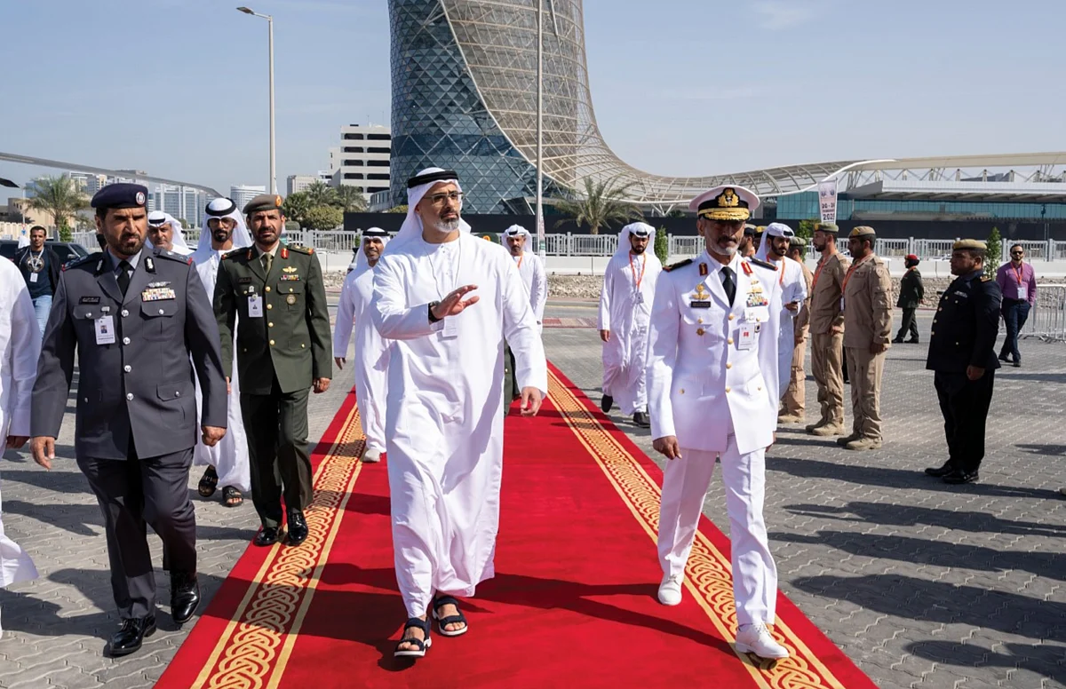 UAE: Khaled bin Mohamed bin Zayed inaugurates locally made naval vessel ...