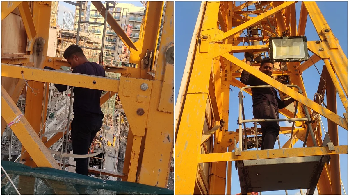 Meet UAE workers who climb hundreds of stairs, break fast from over 250 ...