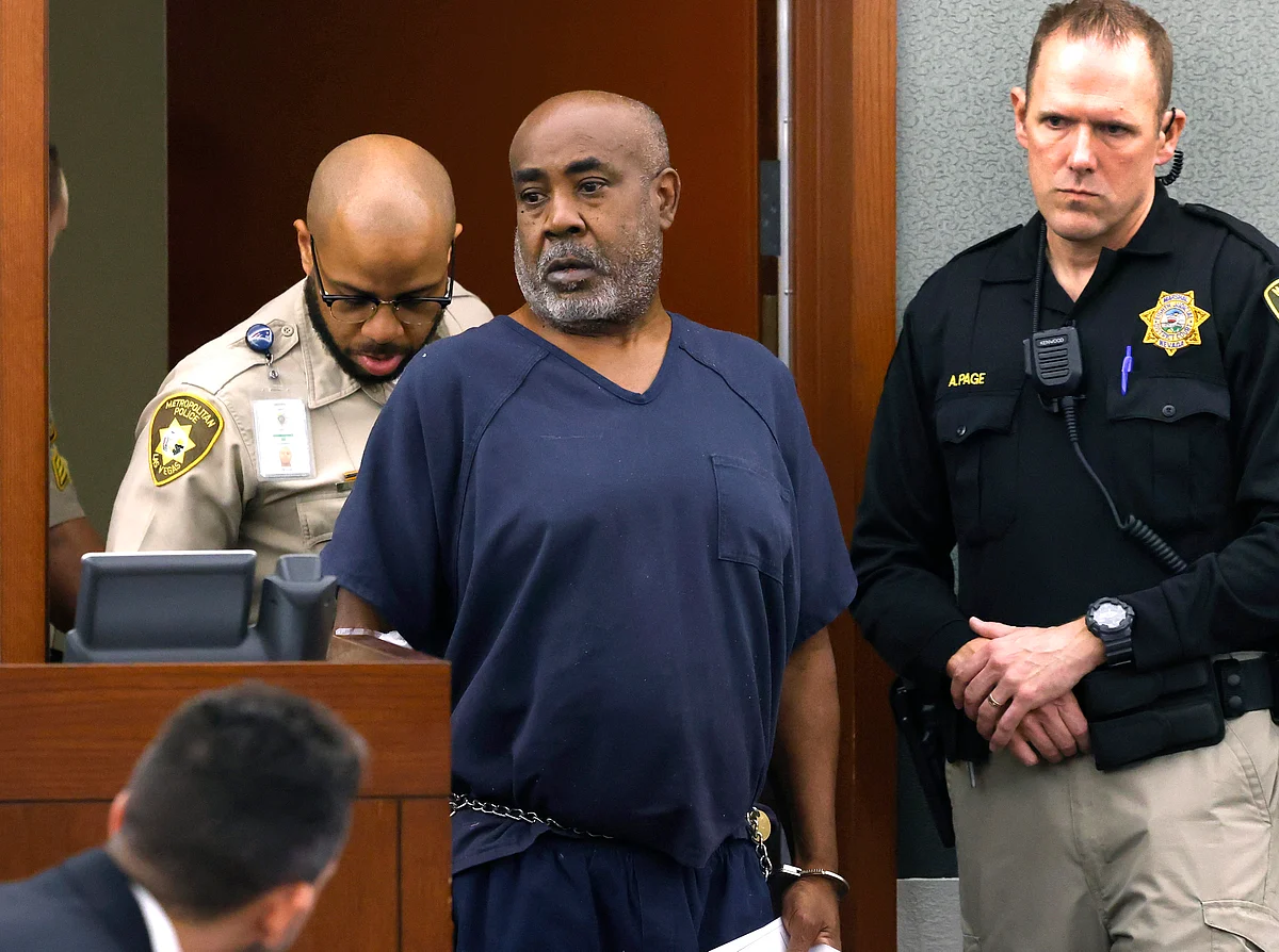 Suspect charged in rapper Tupac Shakur's fatal shooting makes first ...