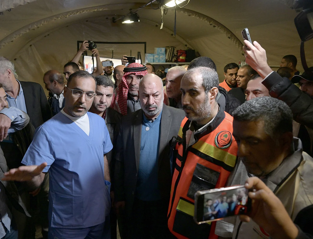 Watch: UAE field hospital in Gaza starts treating patients