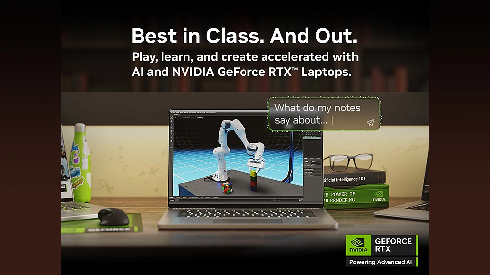 Supercharge schoolwork with AI, exclusively on NVIDIA GeForce RTX 40 ...
