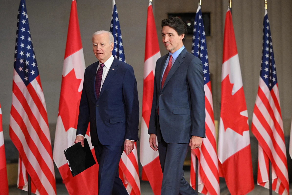 Biden, Trudeau pledge to stand together against authoritarian regimes ...