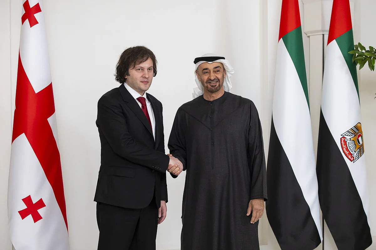 UAE President welcomes Georgian PM; agreement signed to boost bilateral ...