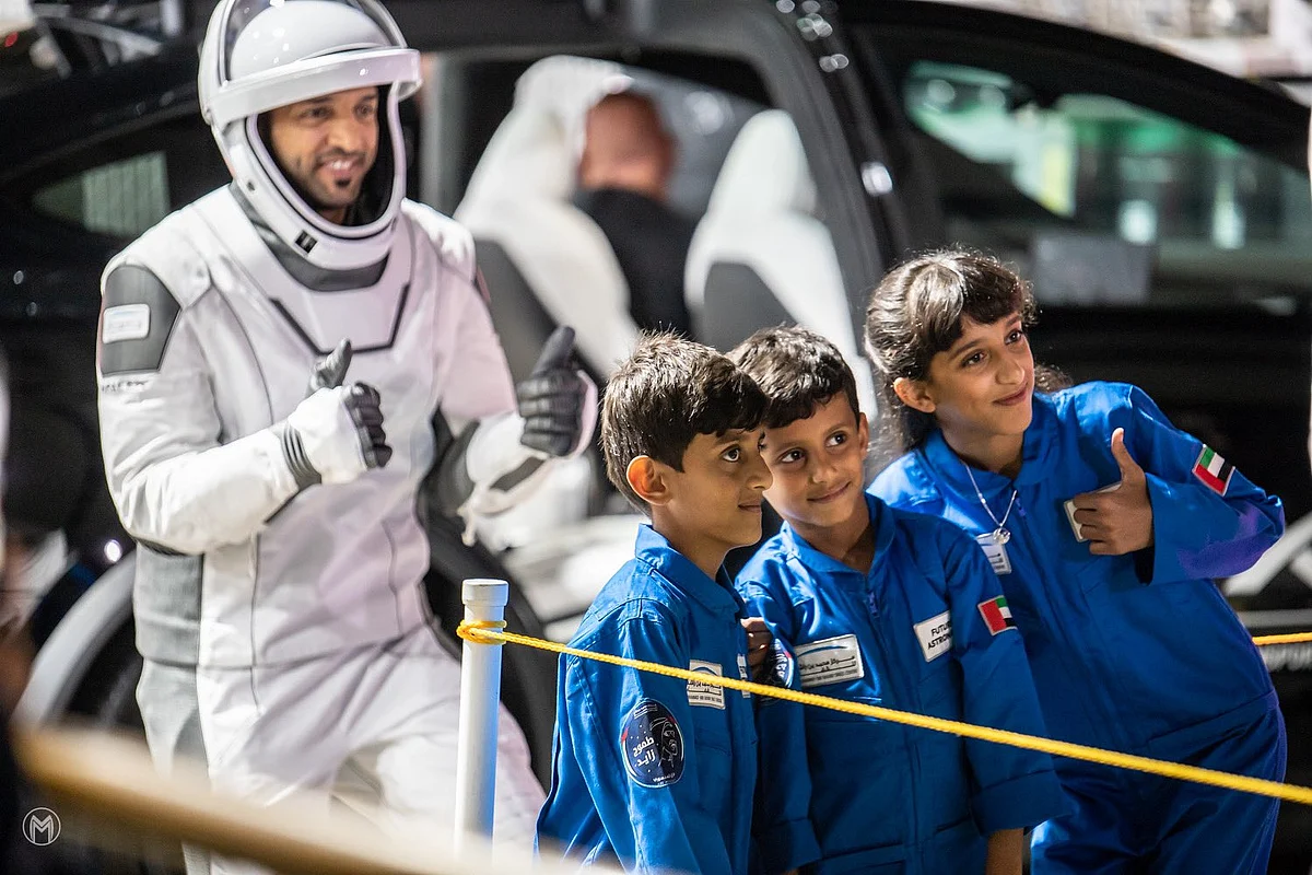 Exclusive: As father of six steps out of ISS in historic feat tonight, UAE astronaut's family on ...