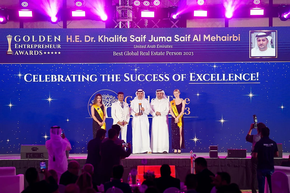 Dr Khalifa Saif Al Mehairbi honouredas best global real estate person 2023 | Khaleej Times
