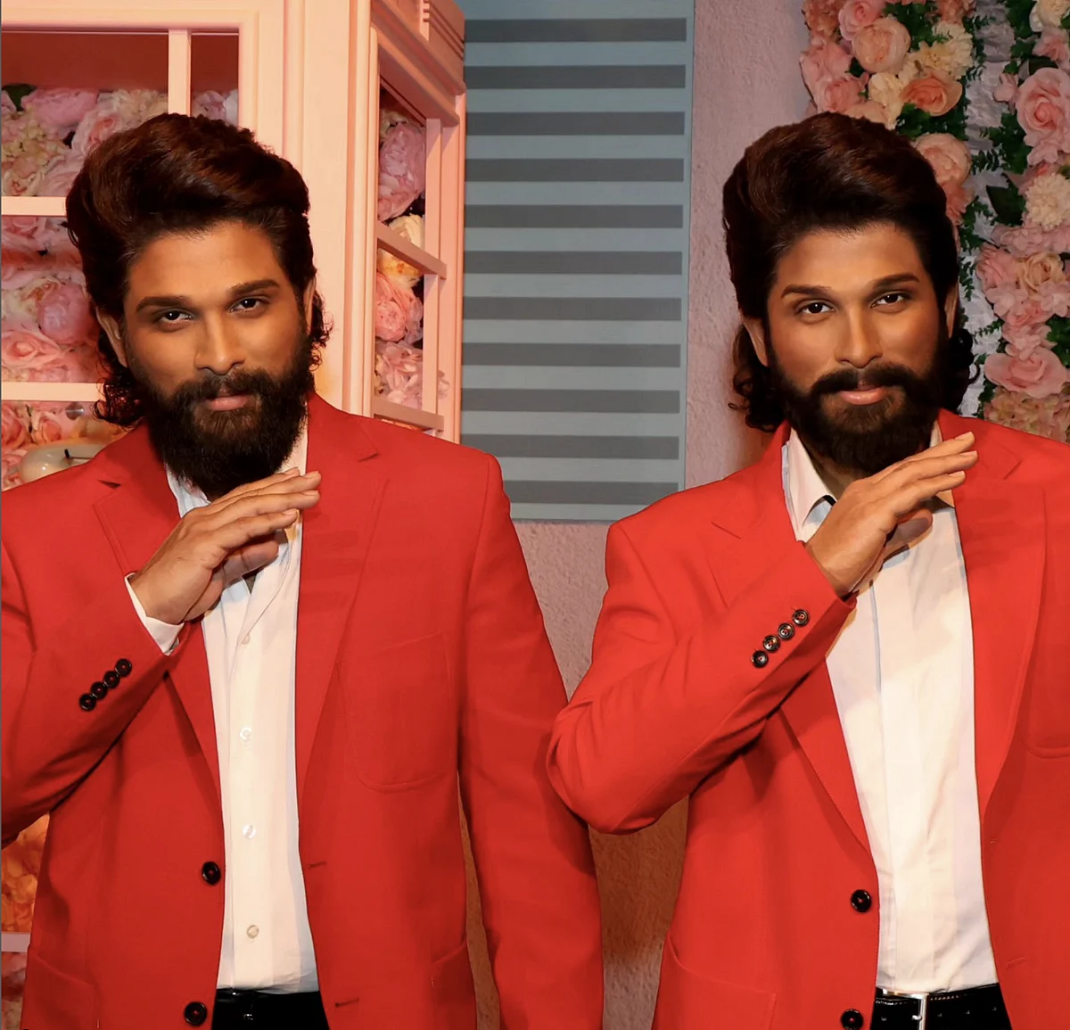 Watch: Allu Arjun unveils wax statue in Dubai at Madame Tussauds, calls ...