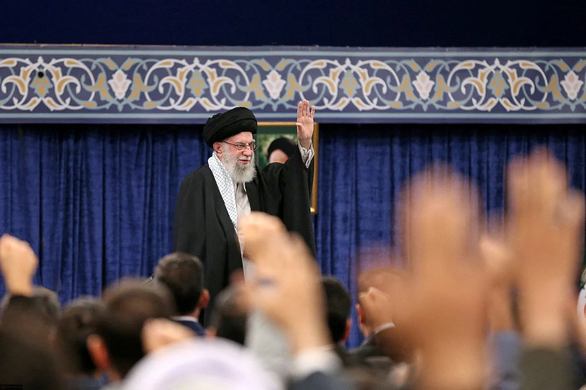 Iran's Khamenei delivers rare sermon with rifle by side, calls missile ...