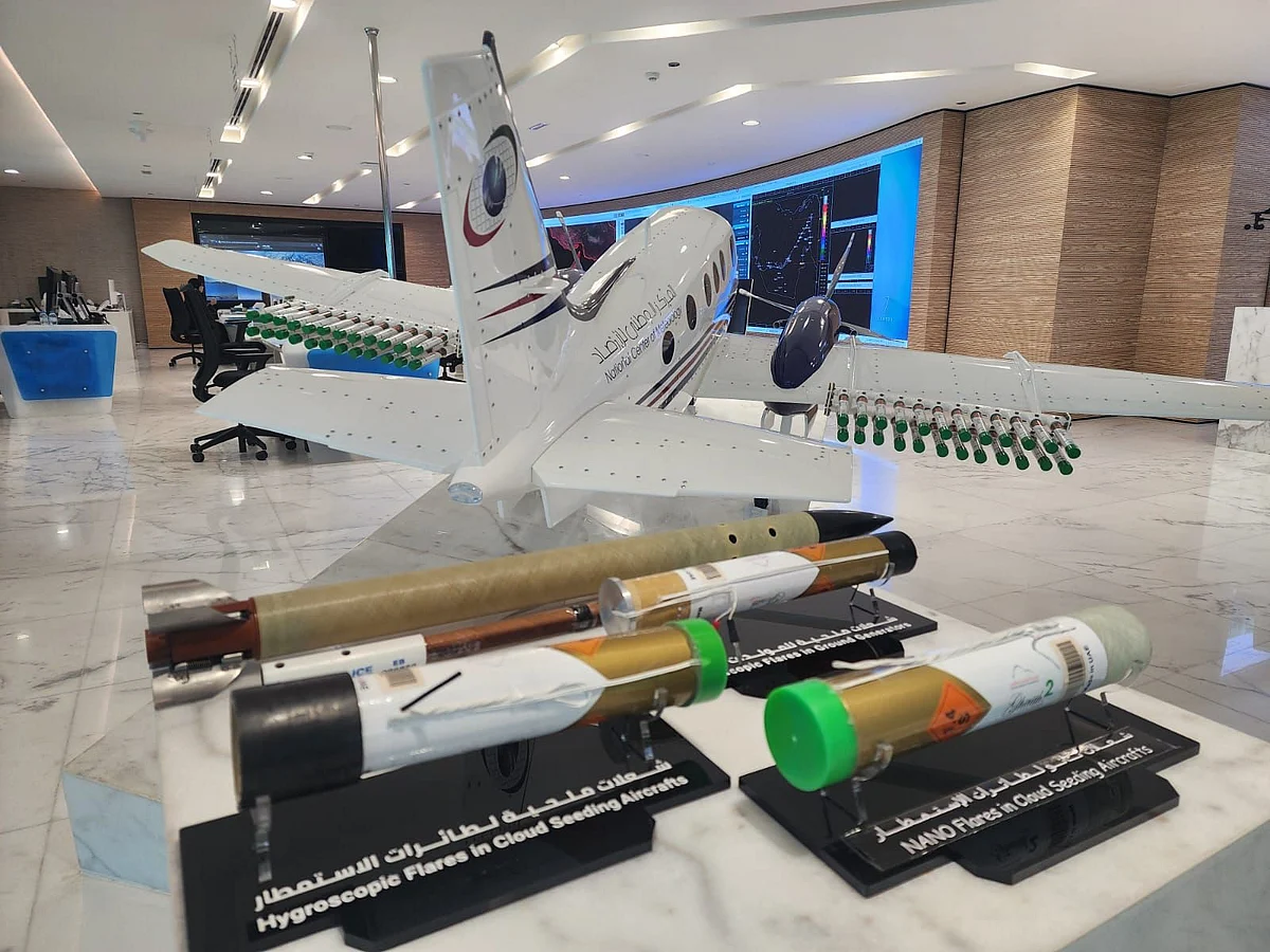 Rains in UAE: Inside the factory that makes salt flares for cloud ...