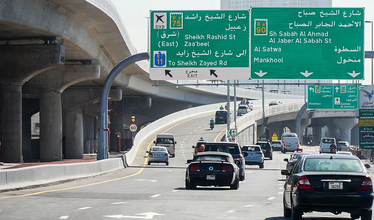 Dubai traffic relief: RTA opens new 2-lane bridge on Sheikh Rashid Road ...