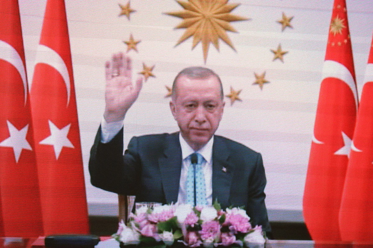Erdogan unveils Turkey's first astronaut on election trail | Khaleej Times