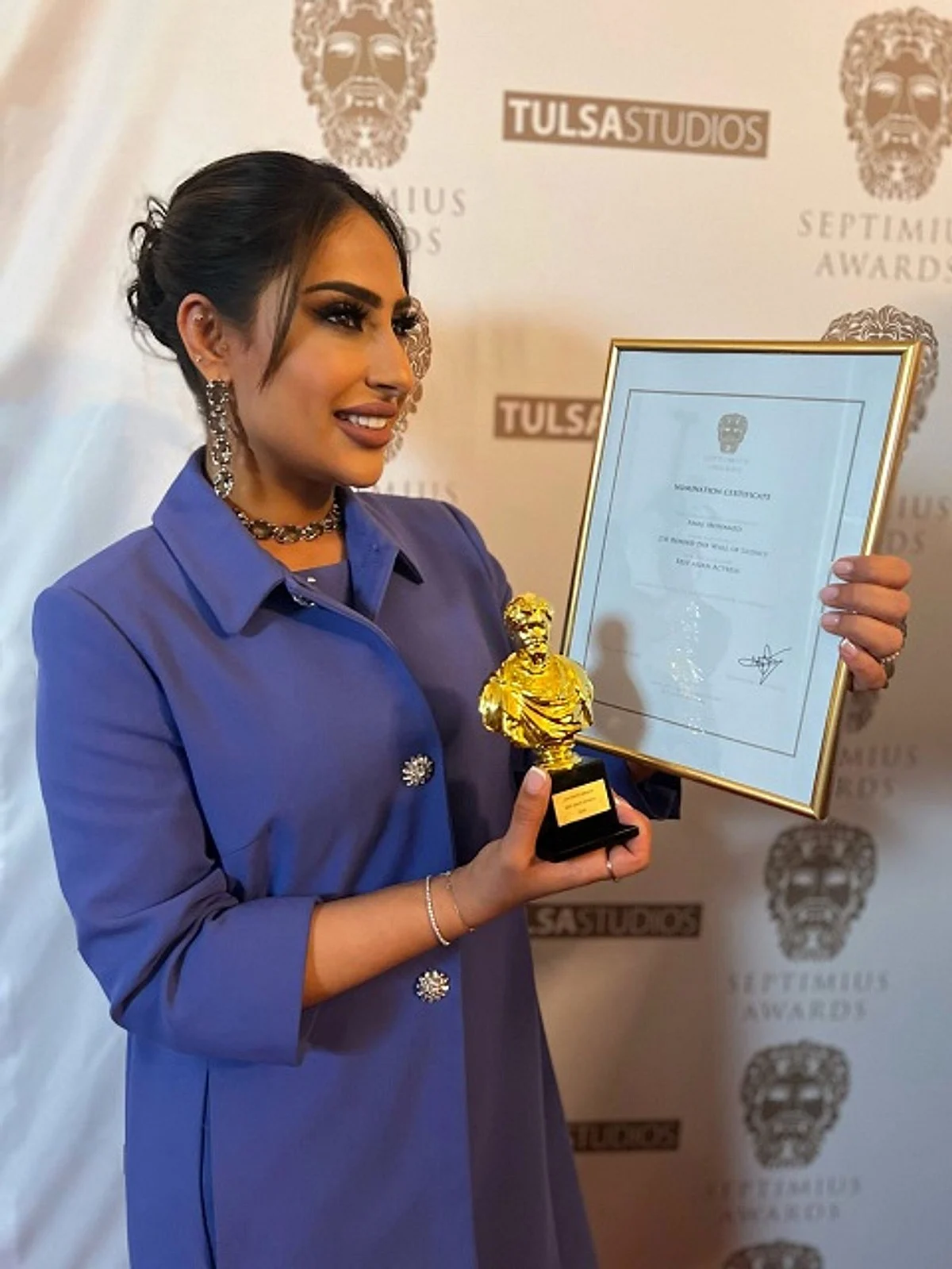 Emirati actor wins Best Asian Actress award in Netherlands | Khaleej Times