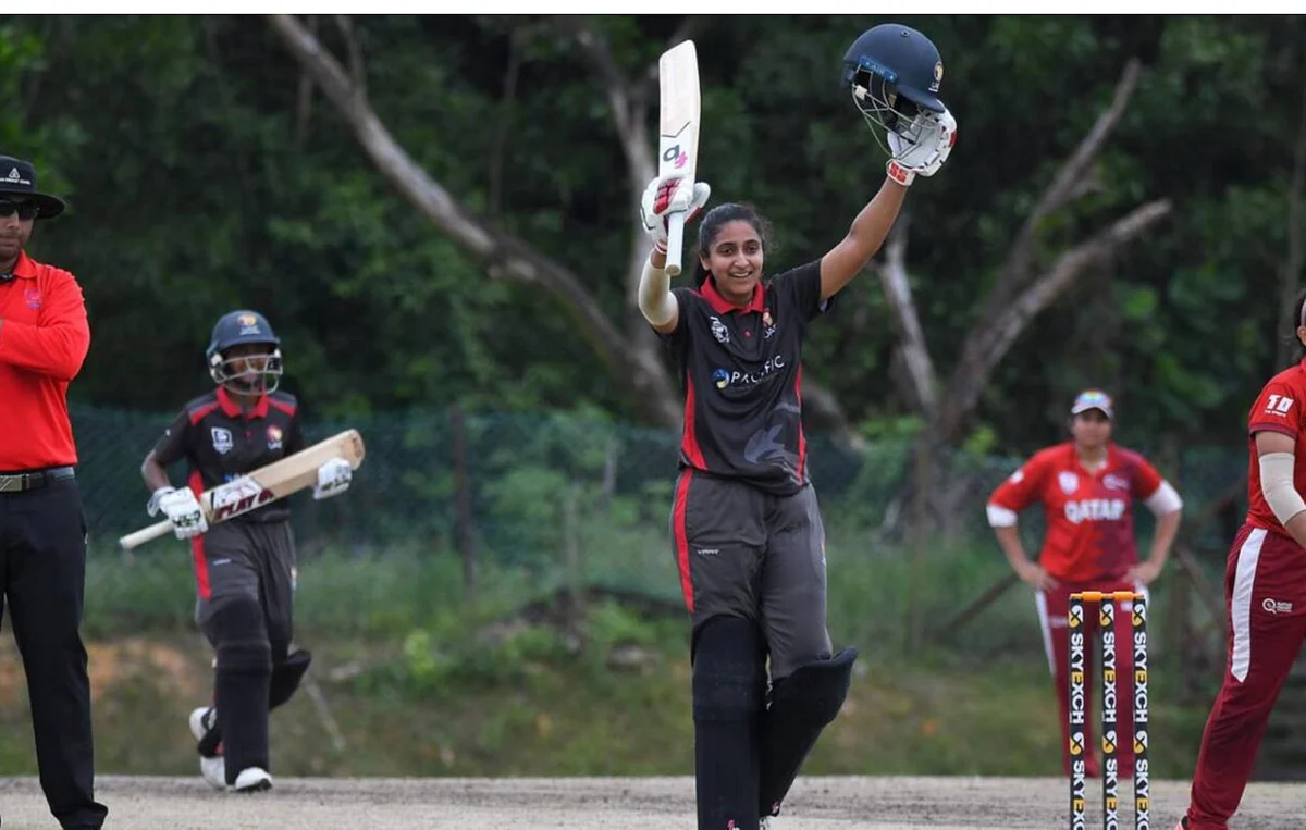UAE's Esha Oza named ICC Women's Associate Cricketer of 2022 | Khaleej ...