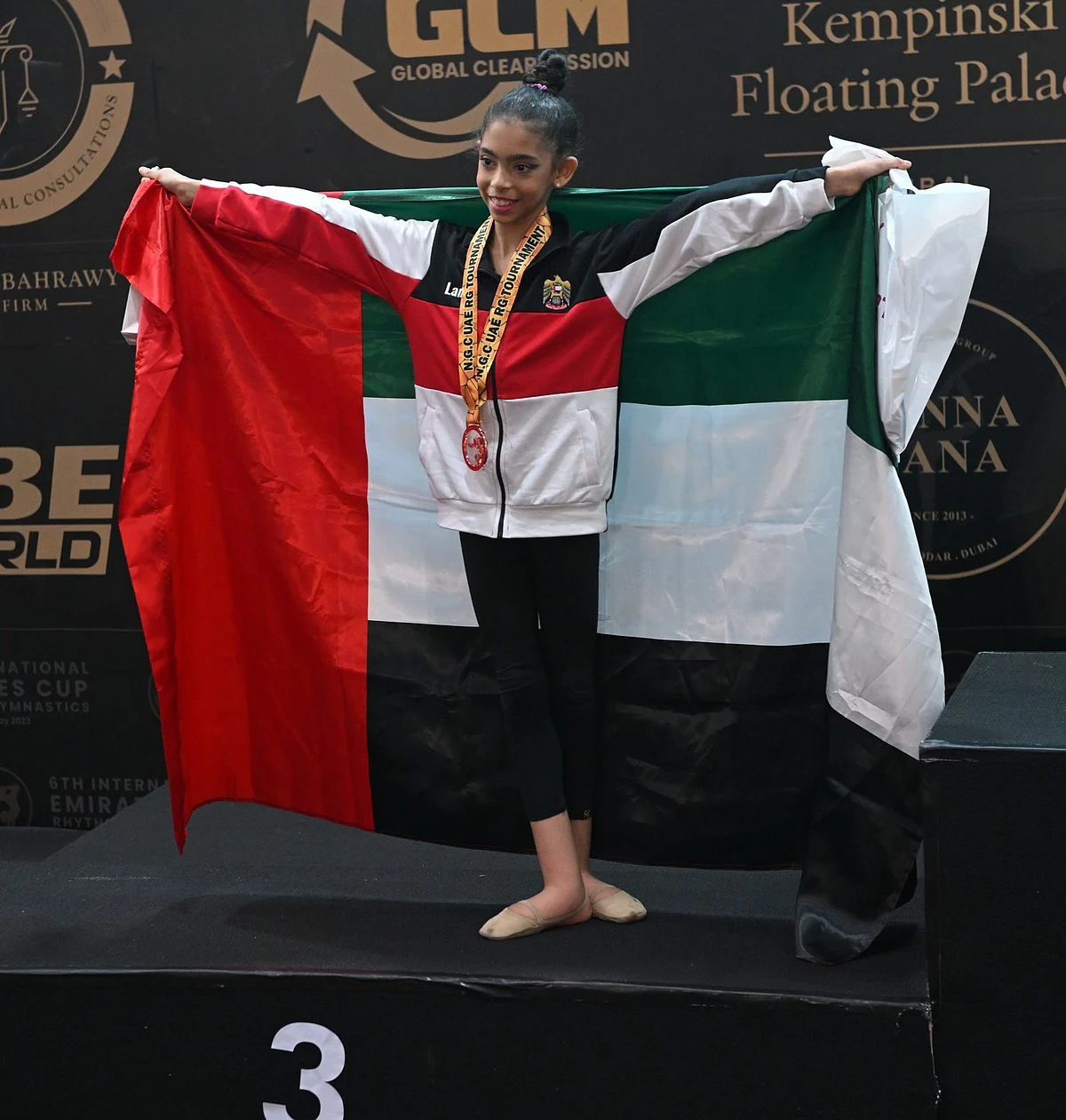 Emirati gymnast Lamia Tariq Malallah wins bronze medal in international ...