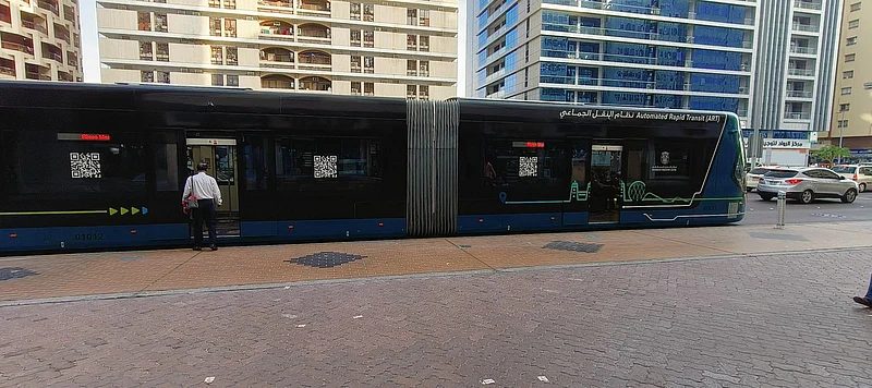 UAE: Now, rail-less trains operate on weekdays in Abu Dhabi