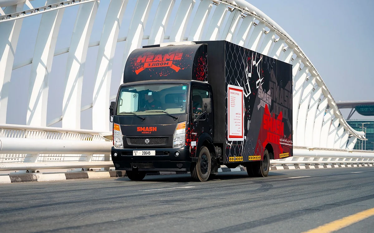 UAE: A new mobile smash room lets you break things on the go to 'de ...