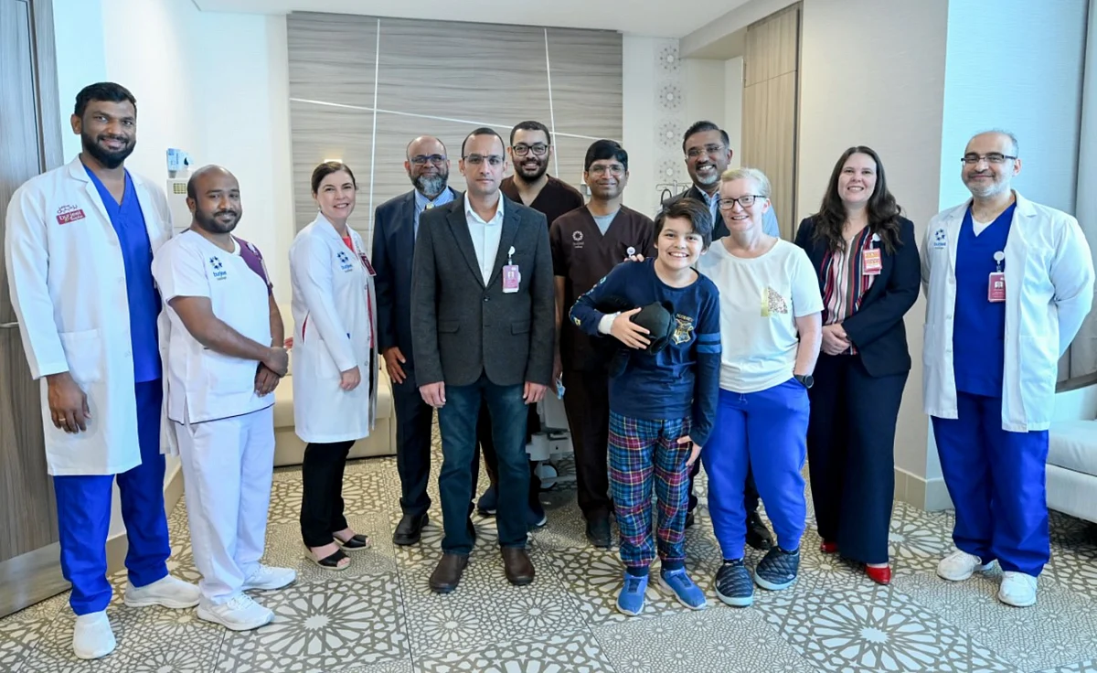 Abu Dhabi: Doctors, CPR-trained mom save boy with rare heart disease ...