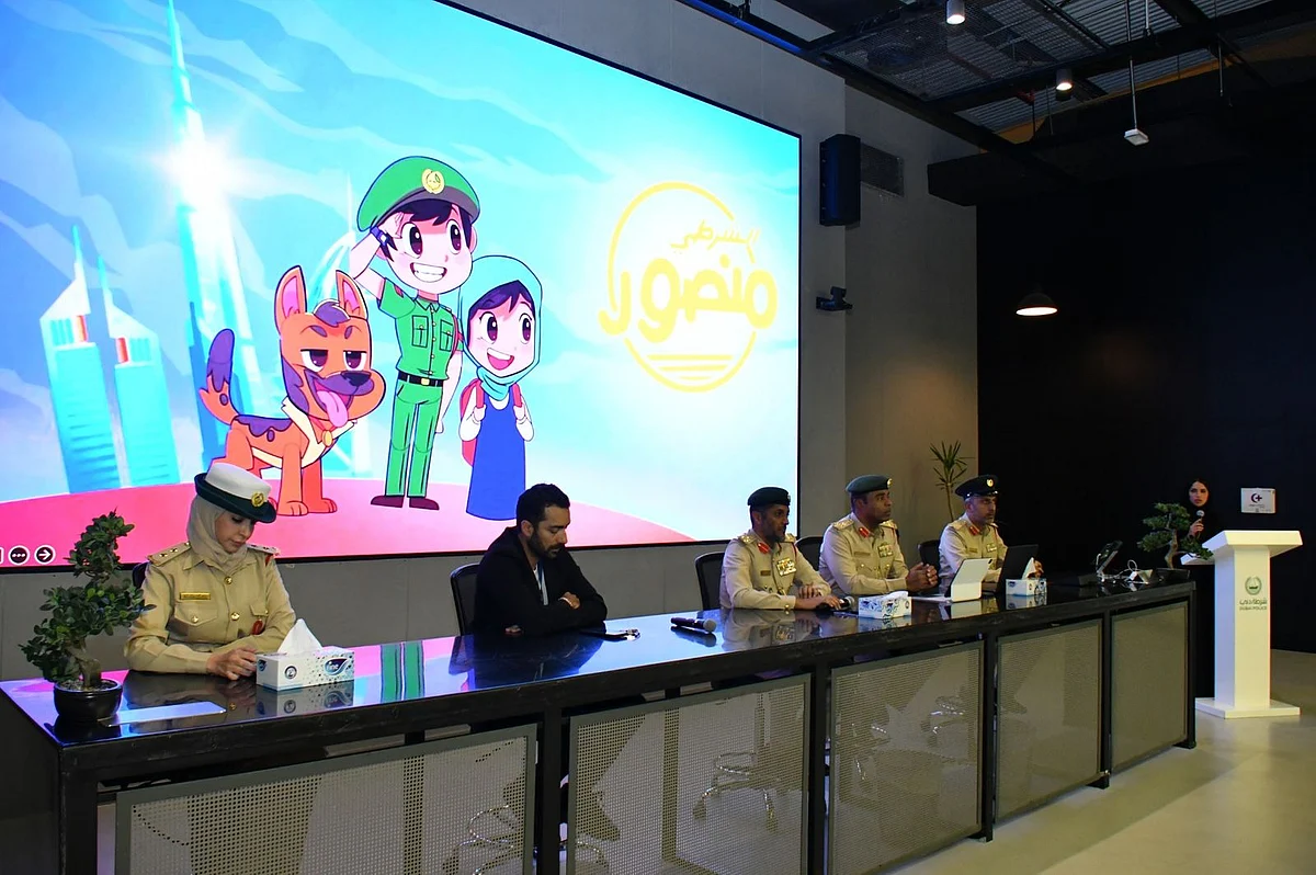 Dubai Police launch children's cartoon series 'Officer Mansour ...