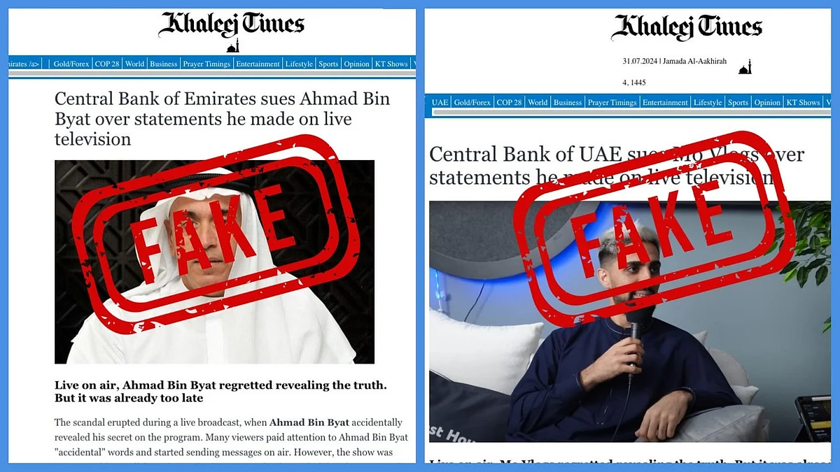 UAE scam alert: These posts, articles with Khaleej Times logo are fake ...