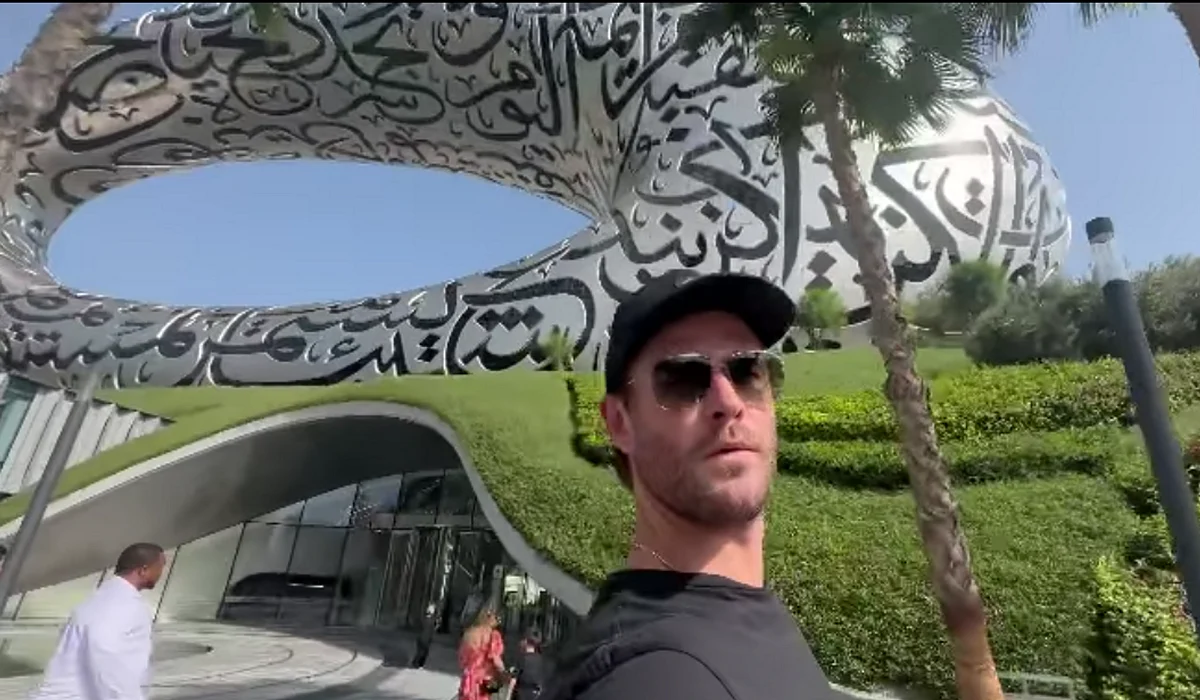 Chris Hemsworth in Dubai: Hollywood star enjoys a 'fun family trip into ...