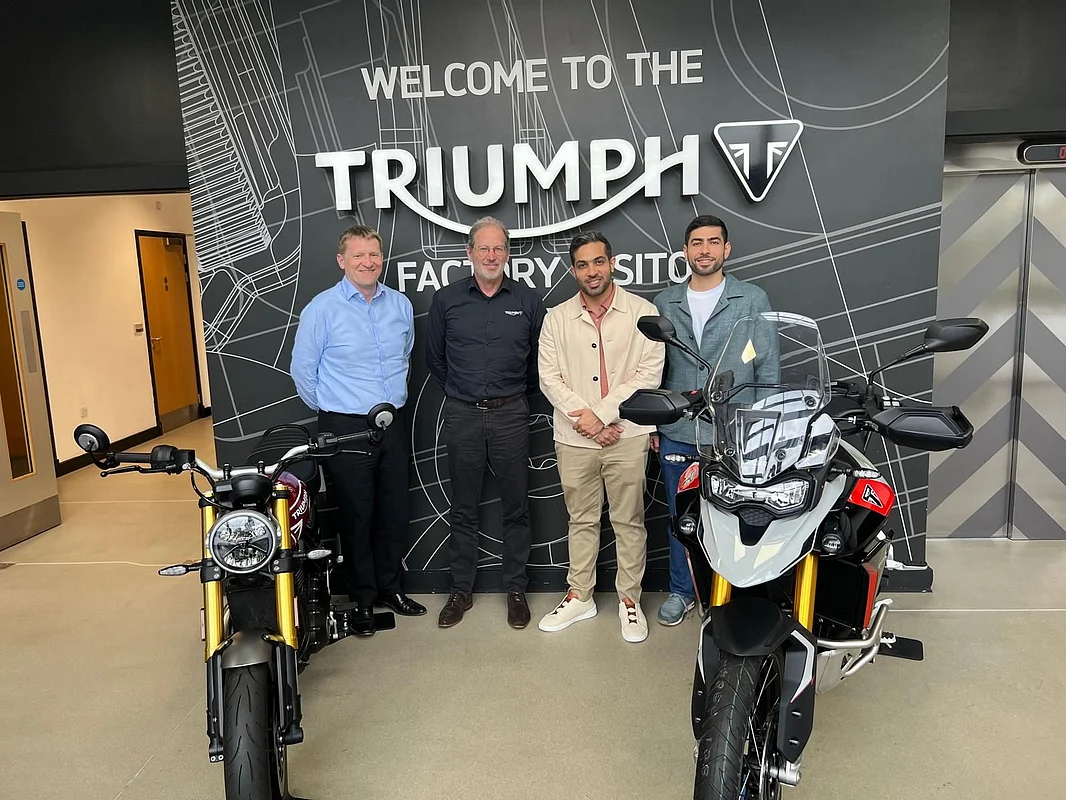 UAE: Galadari distributes Triumph's popular British motorcycles ...