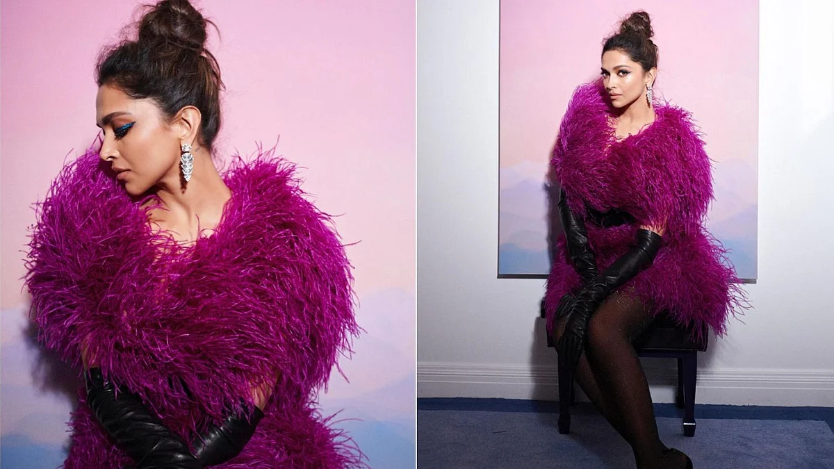 Look: Deepika Padukone oozes glamour in short pink dress for Oscar ...