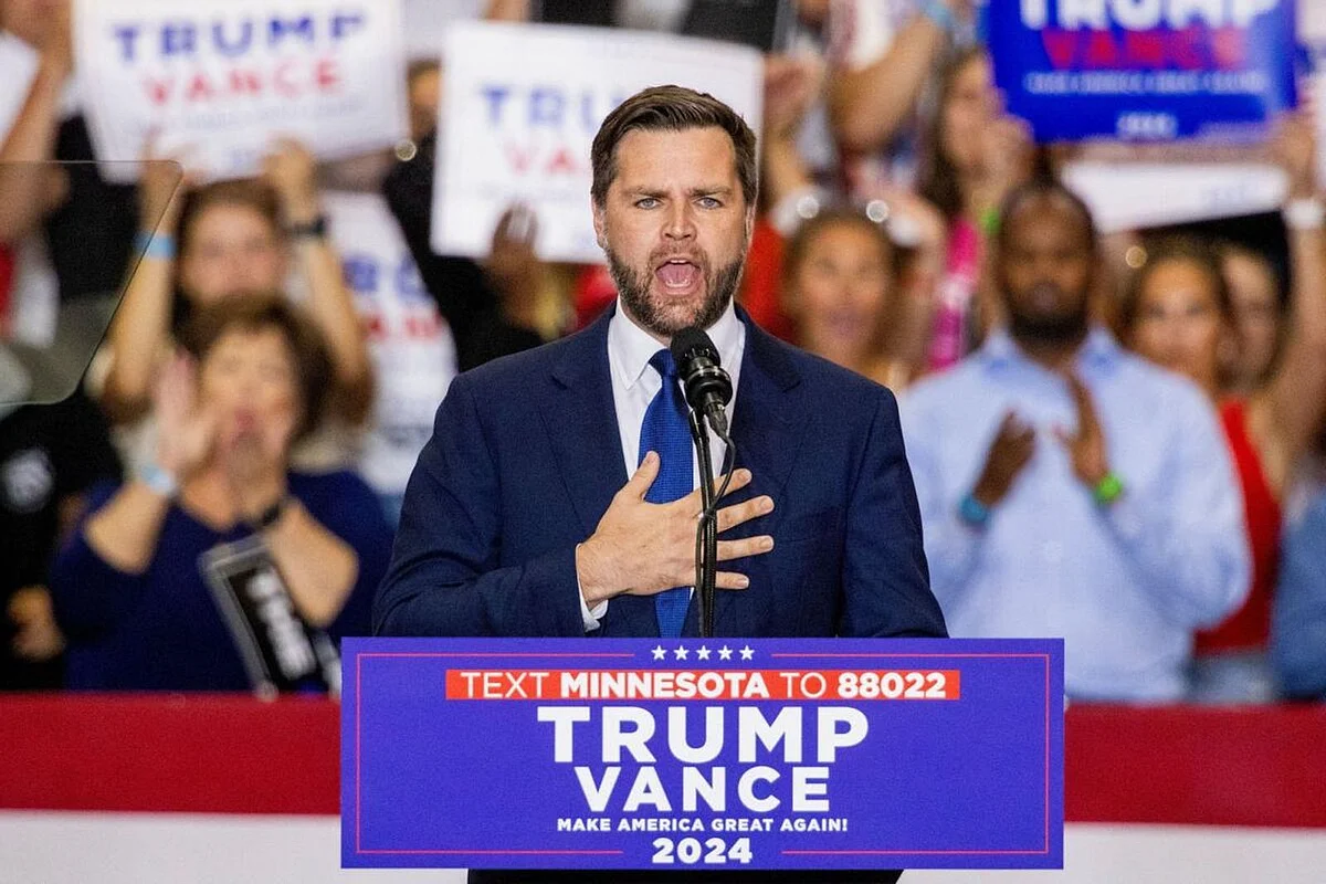JD Vance takes oath of office as Vice President of United States ...