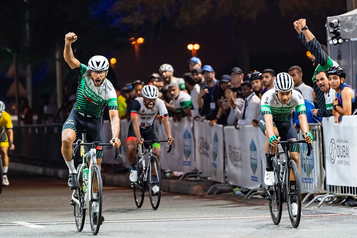 Dubai Police riders dominate NAS Cycling Championship | Khaleej Times
