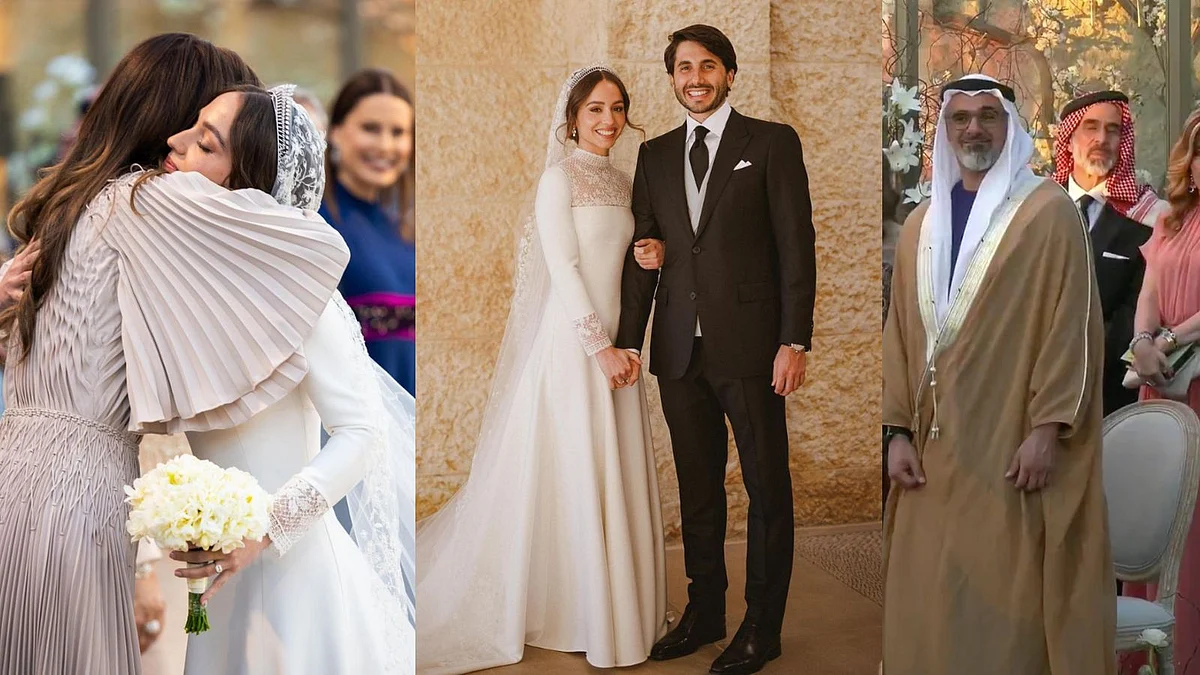 Look: UAE royal attends Jordan Princess wedding; Queen Rania shares ...