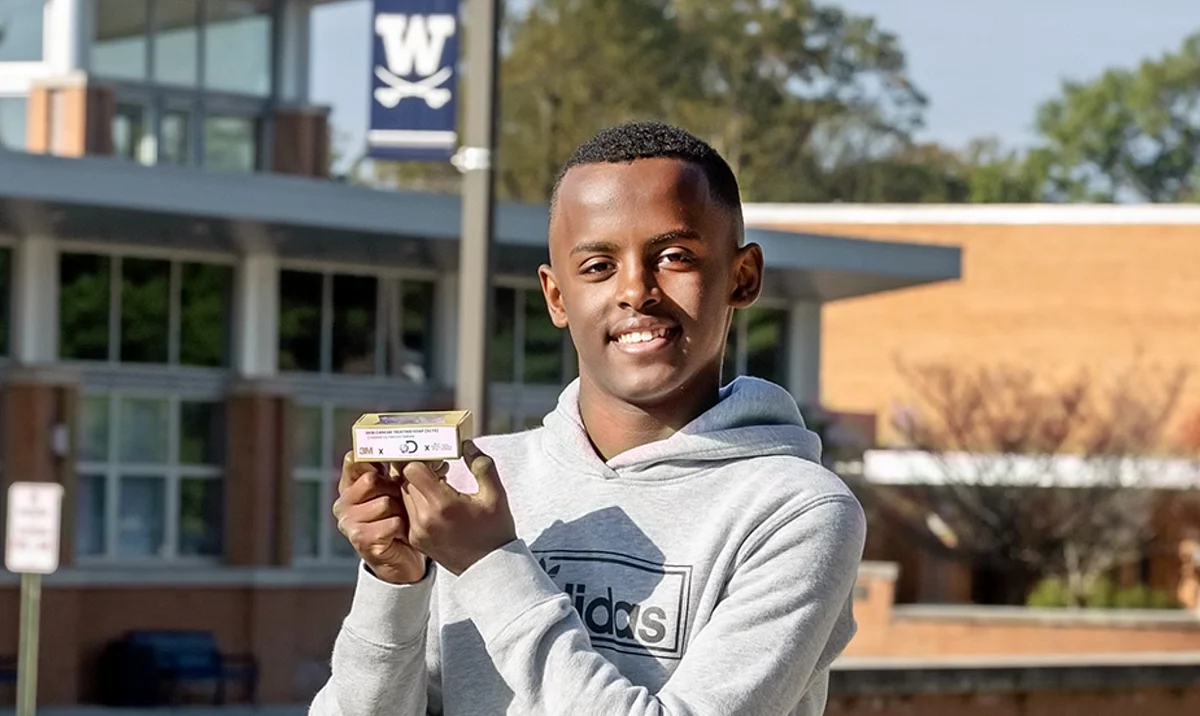 Look US Teen Prodigy Invents Affordable Skin Cancer Treatment Soap Look US Teen Prodigy Invents Affordable Skin Cancer Treatment Soap