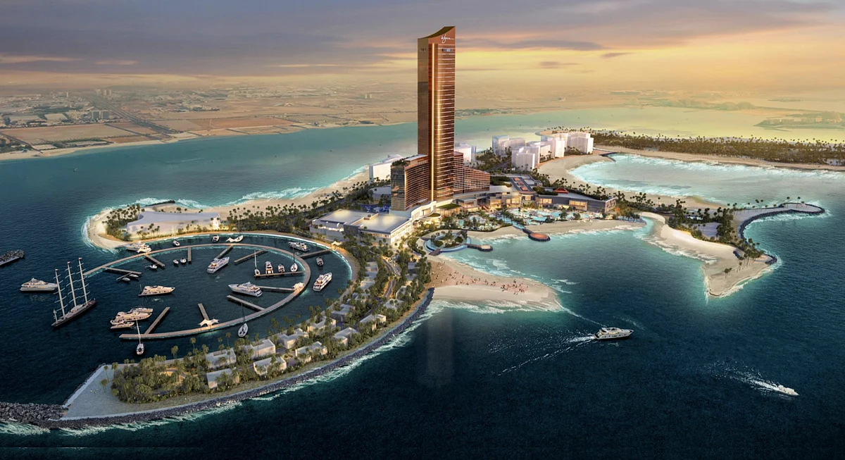 UAE: Construction of Wynn Al Marjan hotel in RAK reaches 15th floor ...