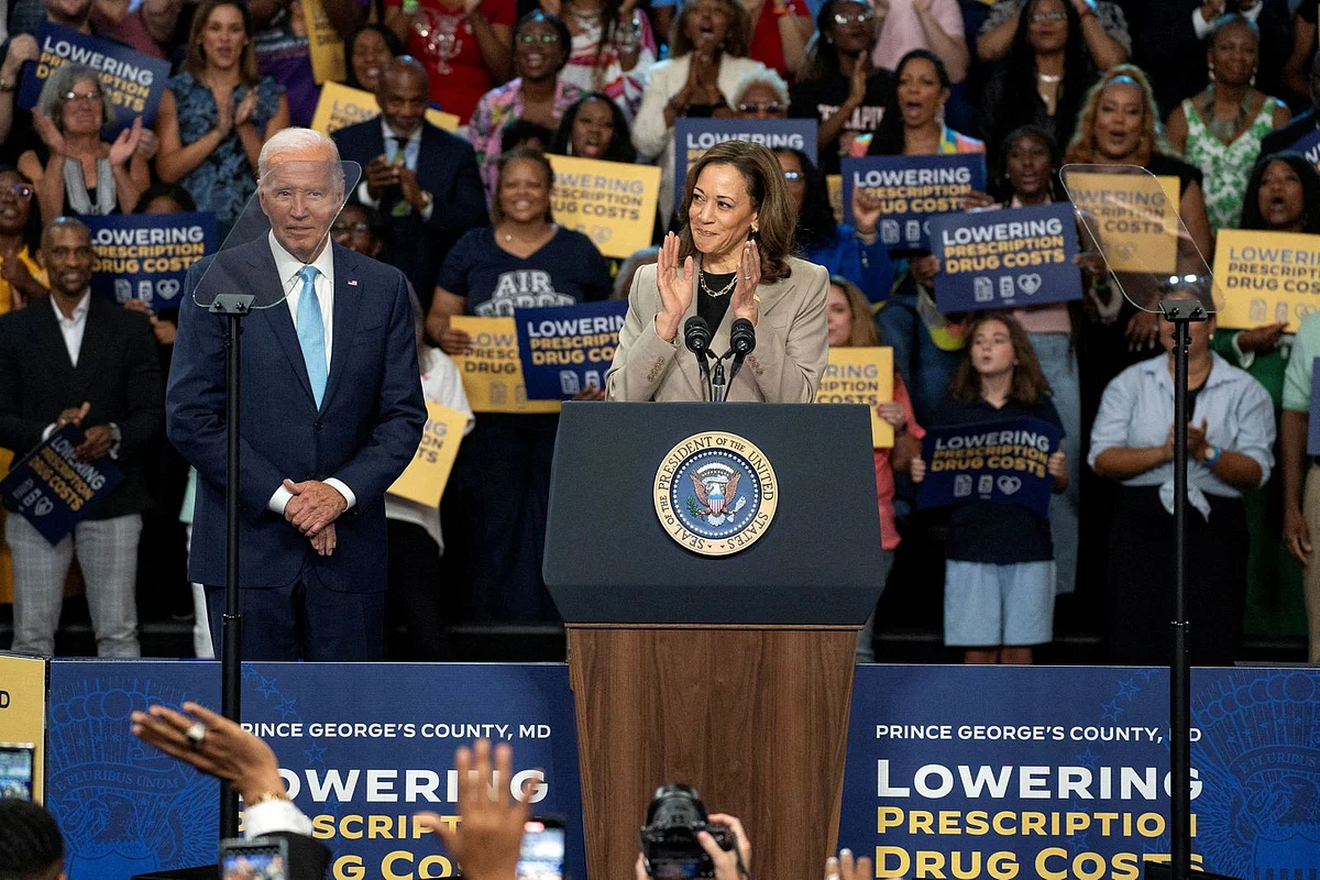 Harris bets America is ready for first Black woman president | Khaleej ...