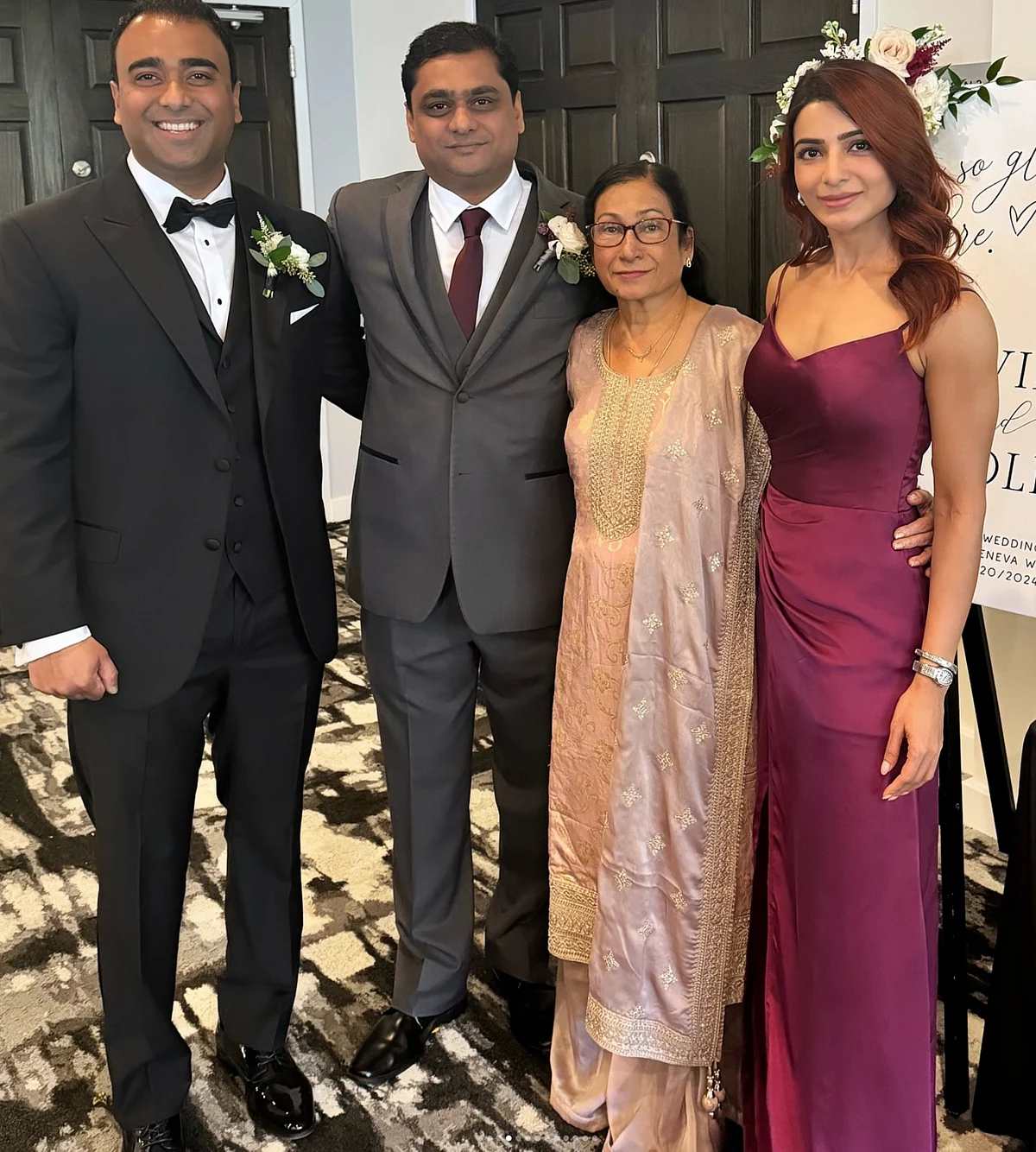 Look: Samantha Ruth Prabhu shares photos from brother's wedding ...