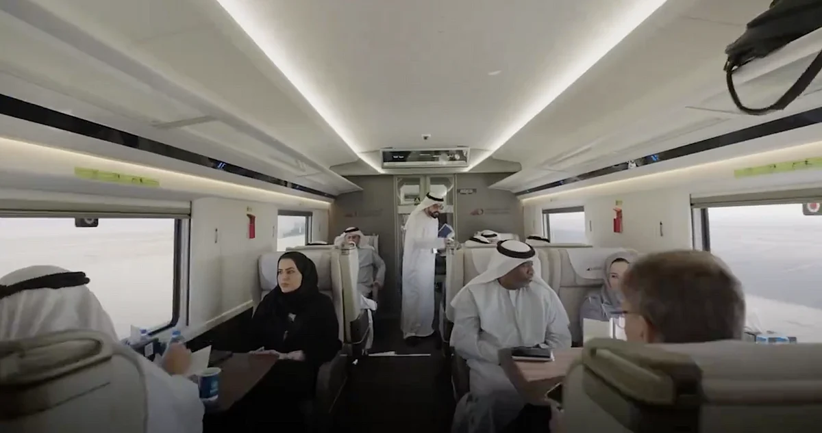 UAE: Etihad Rail's first passenger train journey; route, service ...