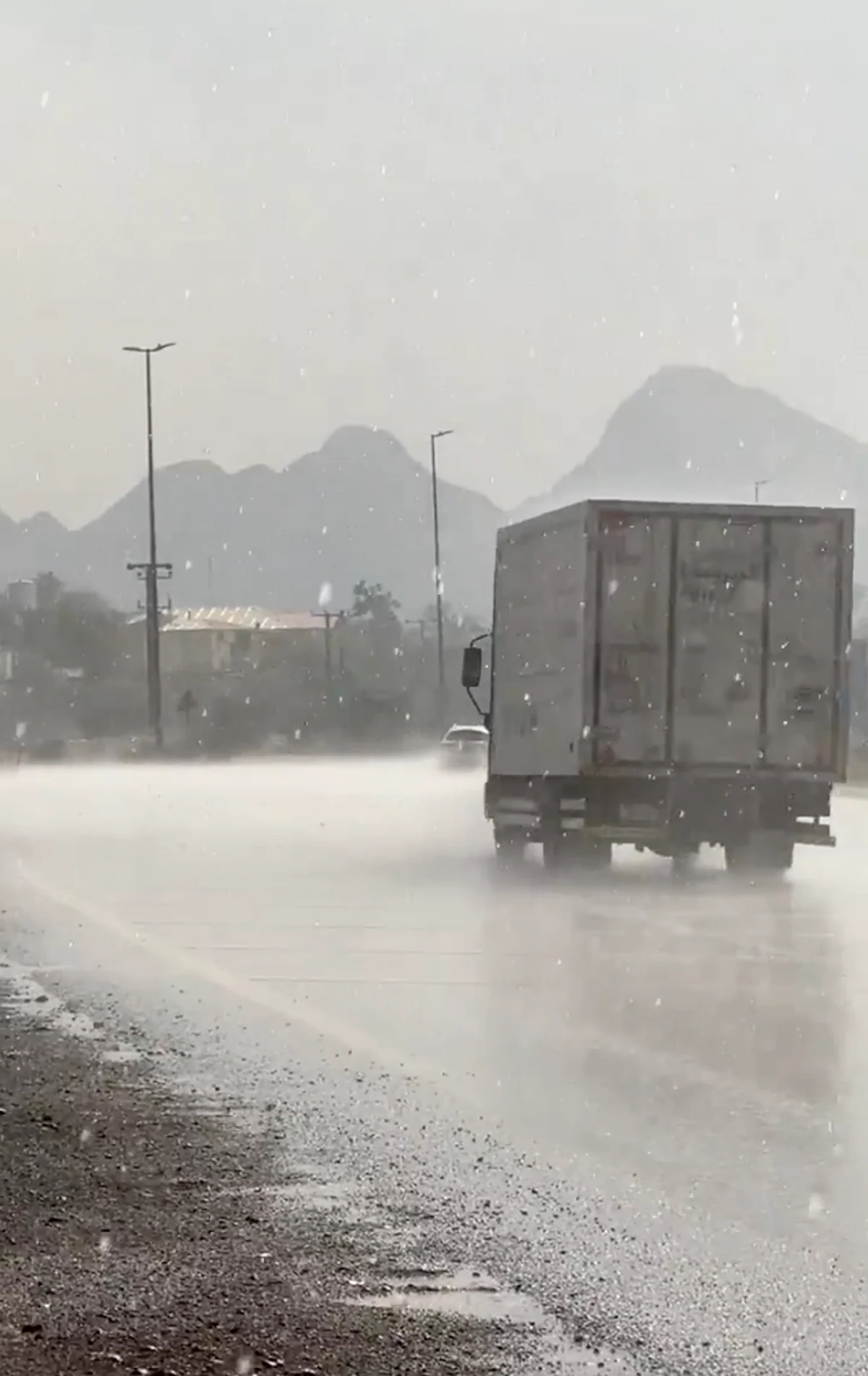 Watch: Rains hit some parts of UAE; yellow alert issued for wind, rough ...