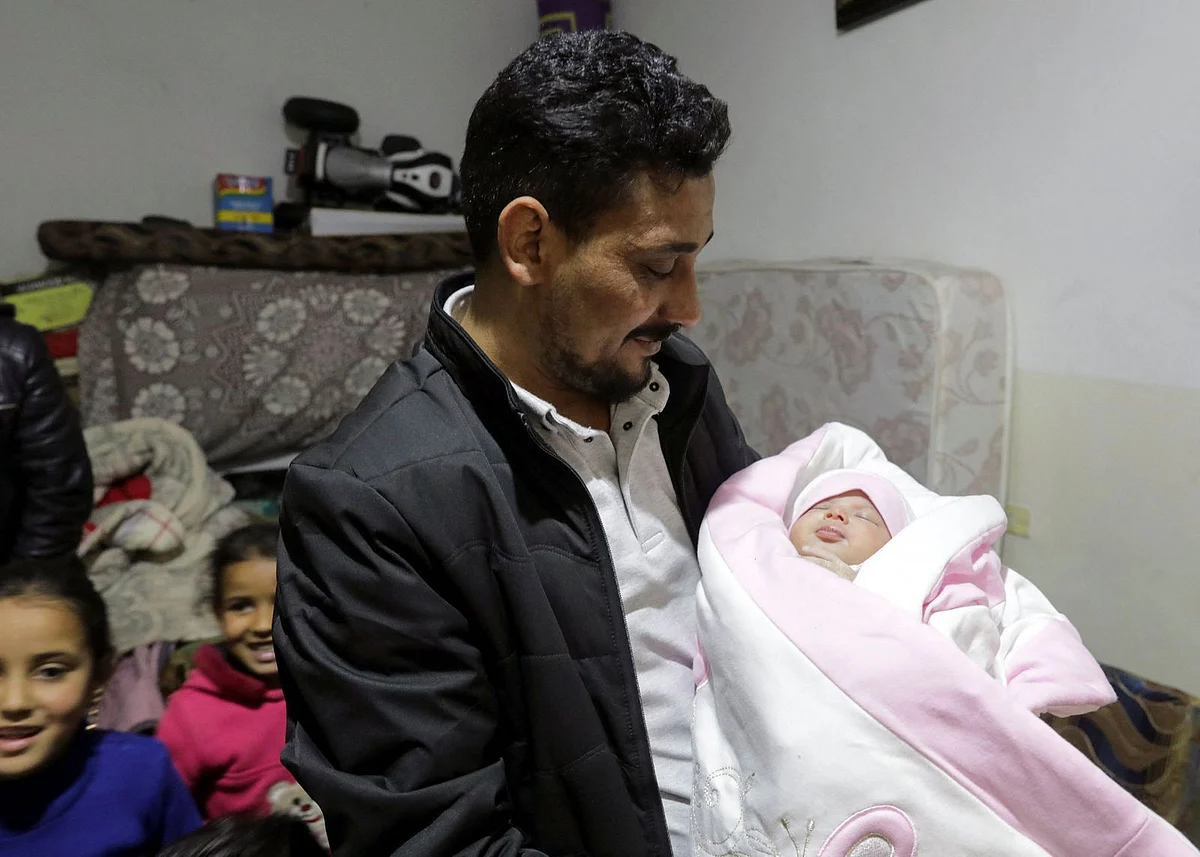 Syrian baby born in earthquake adopted by aunt and uncle | Khaleej Times