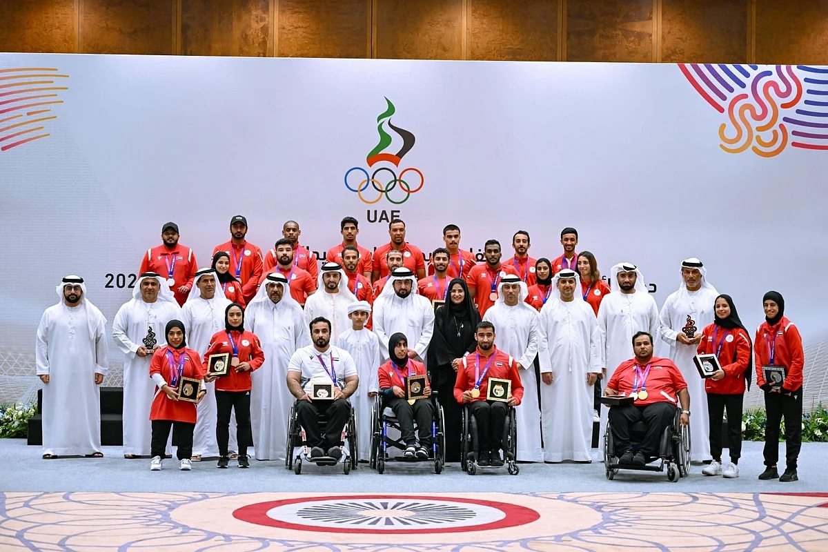 Ahmed bin Mohammed honours UAE's champion athletes | Khaleej Times