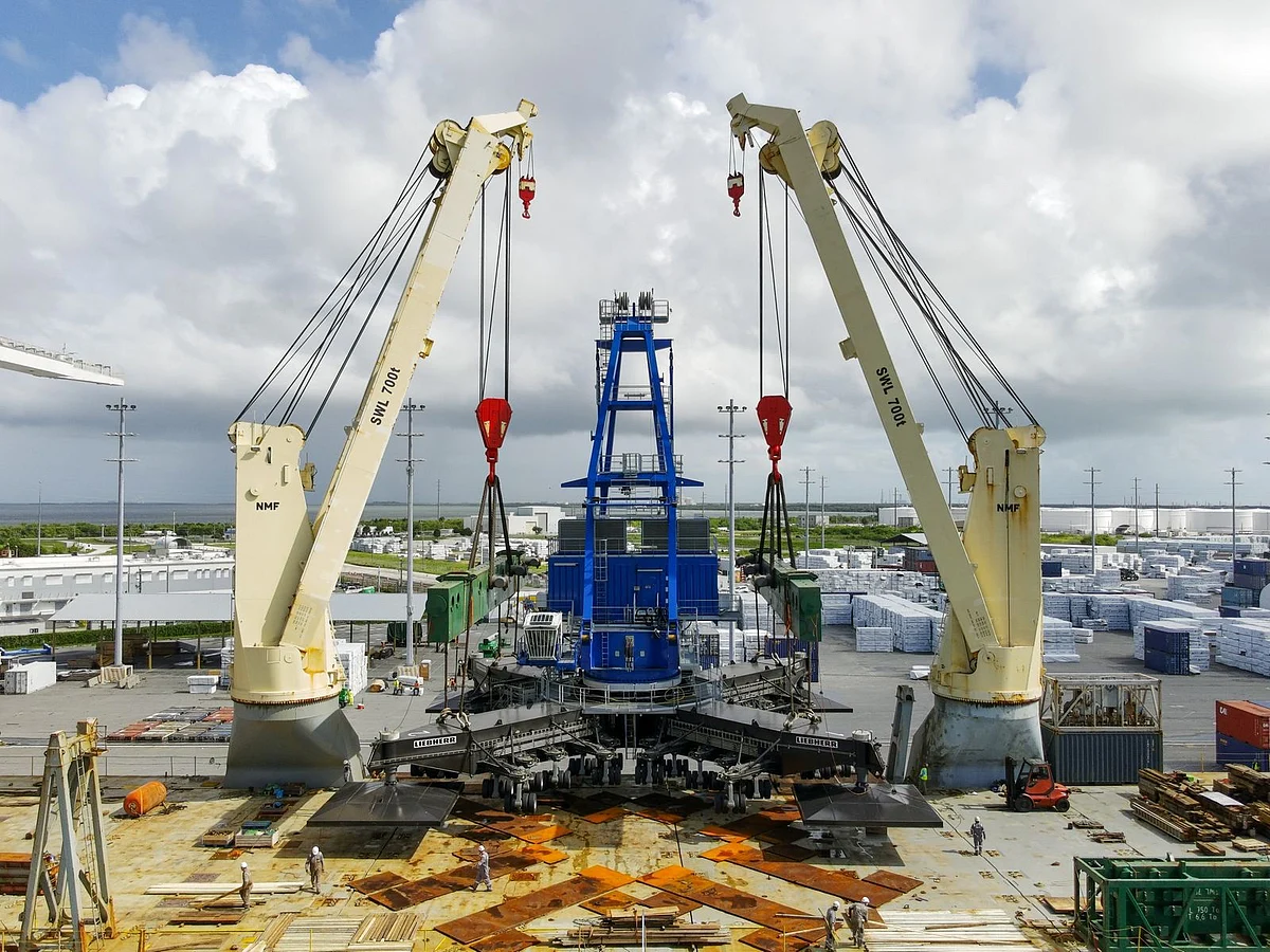 Gulftainer’s Canaveral Cargo Terminal achieves milestone in heavy lift ...