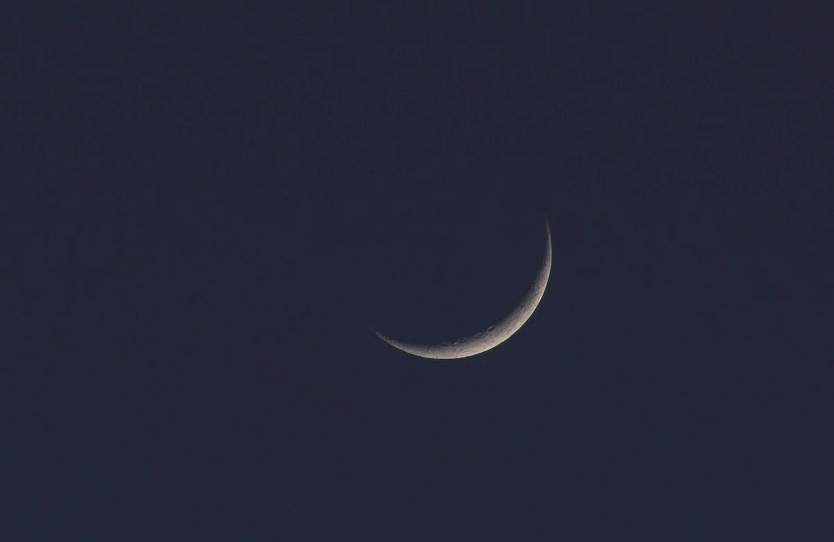 Look: Hijri New Year crescent moon as spotted in UAE skies | Khaleej Times