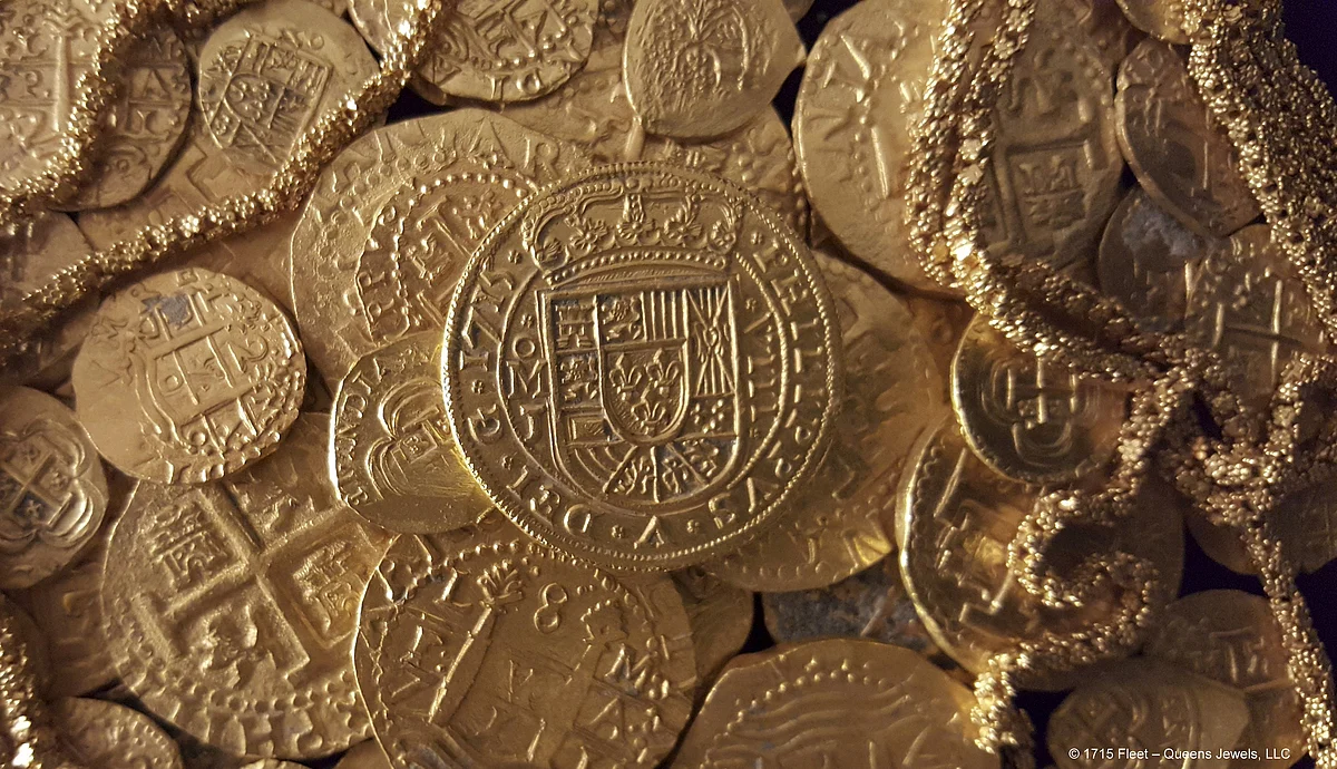 Florida family finds $1 million in treasure from sunken Spanish armada ...