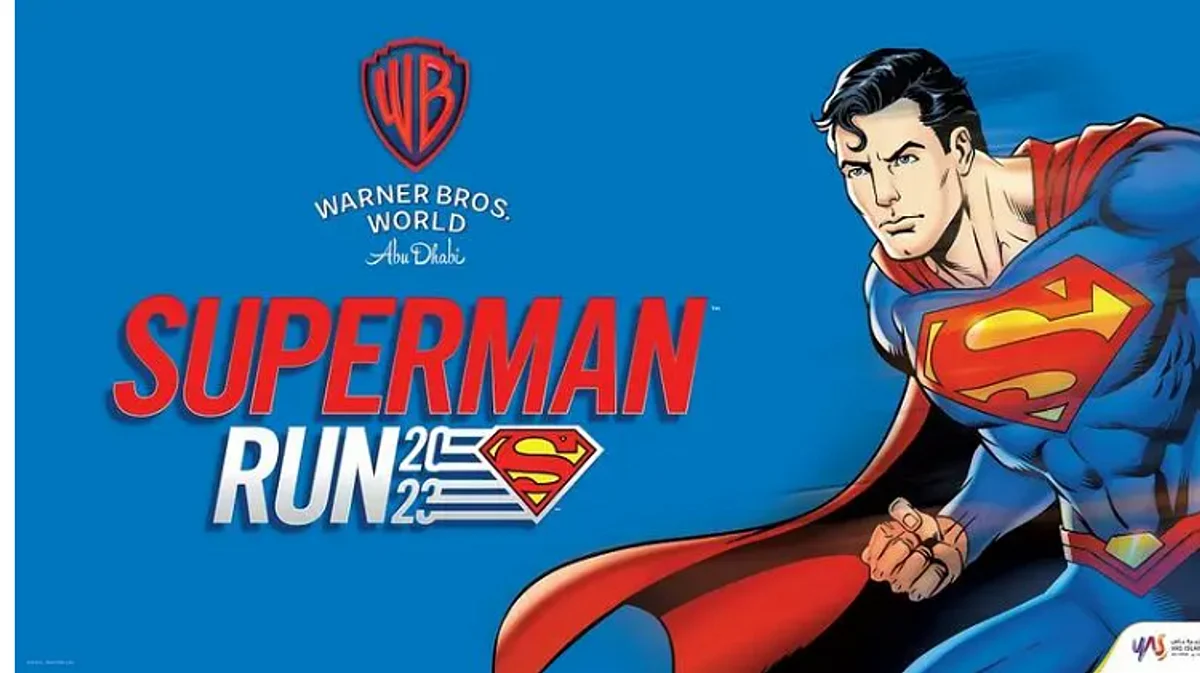 Warner Bros. World Abu Dhabi launches first-ever ‘Superman Run ...