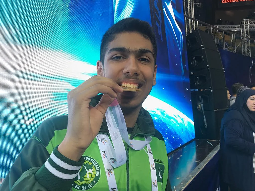 UAE based Sinan wins Taekwondo gold for Pakistan | Khaleej Times