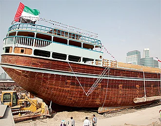 First locally made ship launched | Khaleej Times
